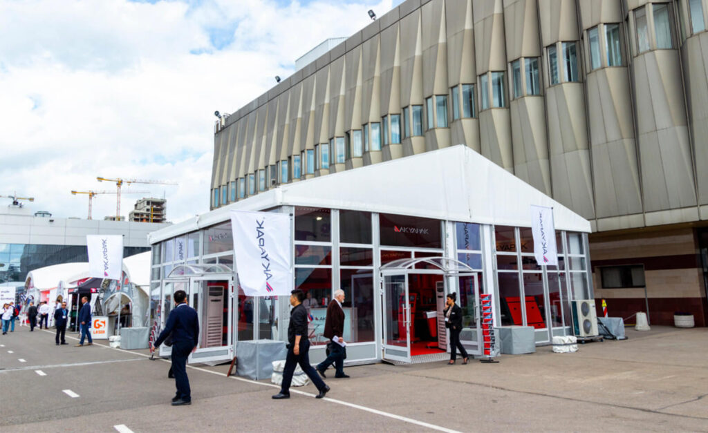 Trade Show Tent - 2019 Metal Processing Exhibition Center